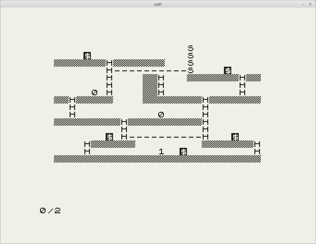 Lode Runner on the ZX81 - Part 2 (Level Design) | ZX81 Keyboard Adventure