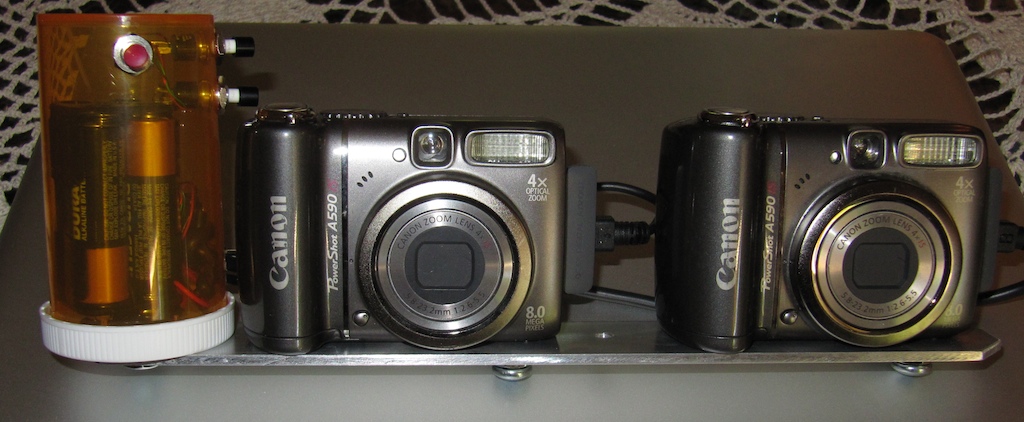 Hardware Hacks: Stereo Camera rig