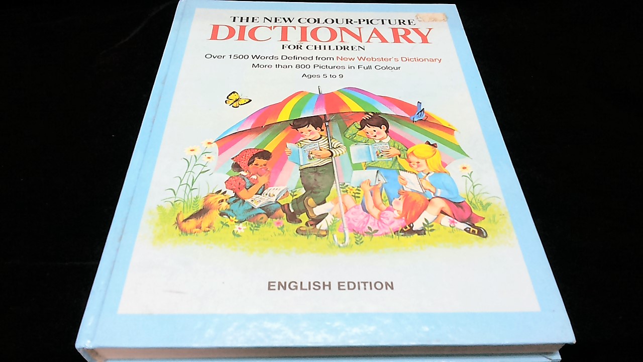 Kid Books Blog: 126.The New Colour-Picture Dictionary for Children