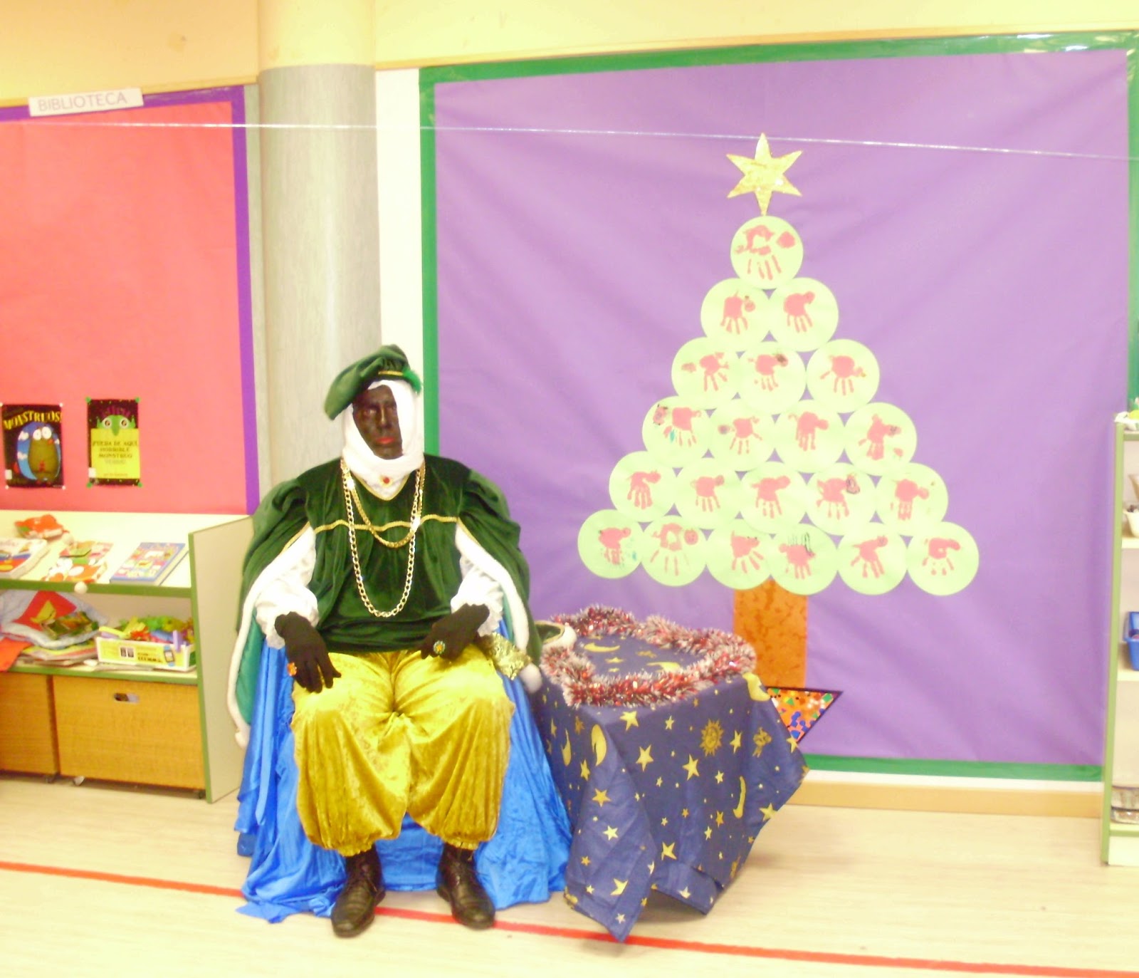 blog de clase de infantil: VISITA DEL PAJE DEL REY MAGO