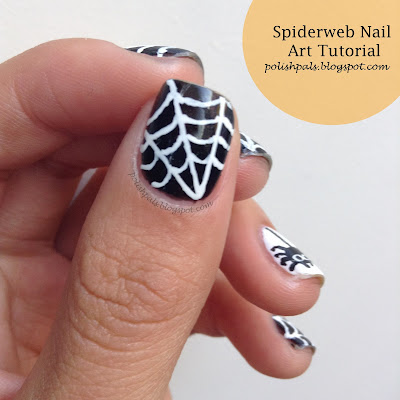 Spider Web Toe Nails