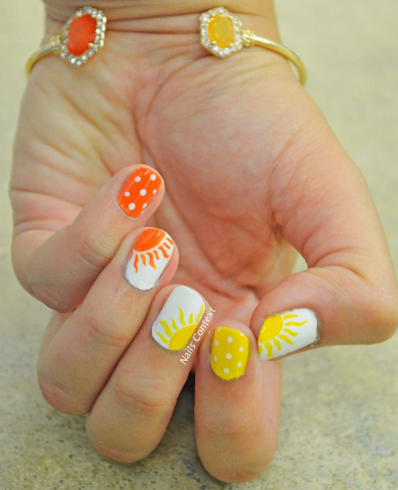 Nails Context: Summer Sun