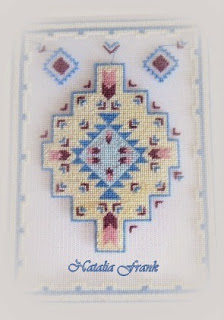 Natalia's Fine Needlework: Dollhouse Miniature Petit Point Rug "Snow In ...