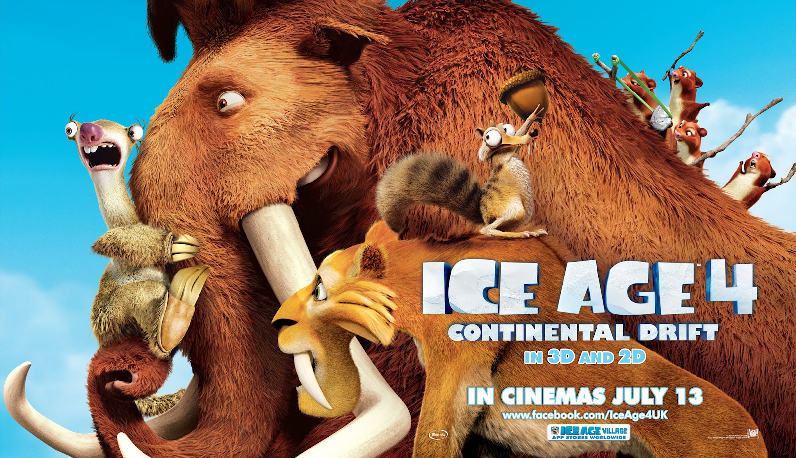 Review: Ice Age 4 Continental Drift (2012) | Awin Language