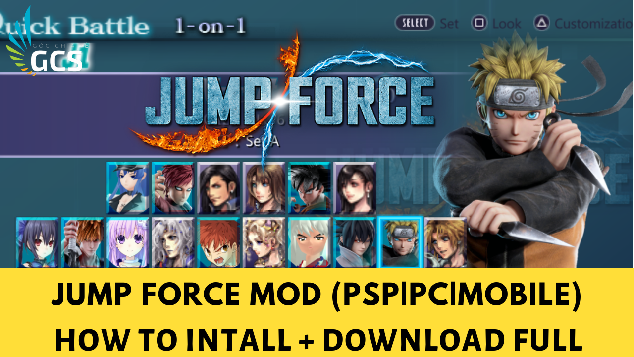 (PSP|PC|MOBILE) JUMP FORCE: ANIME WARS MOD - FULL DOWNLOAD | Viết bởi ...