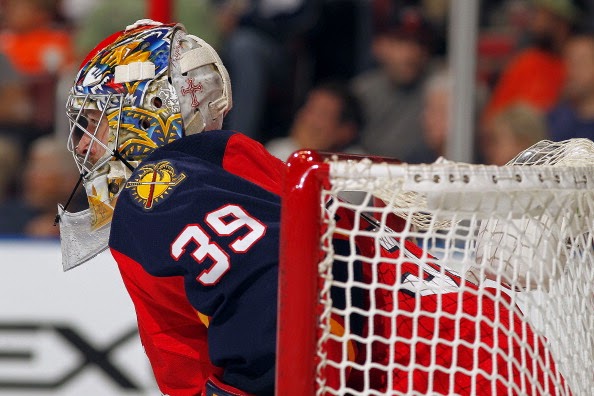 I Love Goalies!: Dan Ellis, 2013-14 Mask