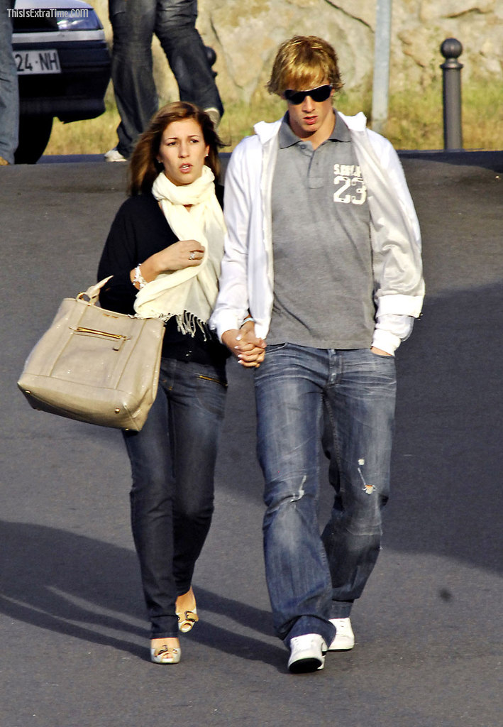 Fernando Torres with his wife Olalla Dominguez Liste | Sports Club Blog