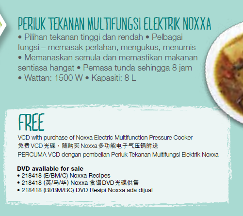 Noxxa Pressure Cooker