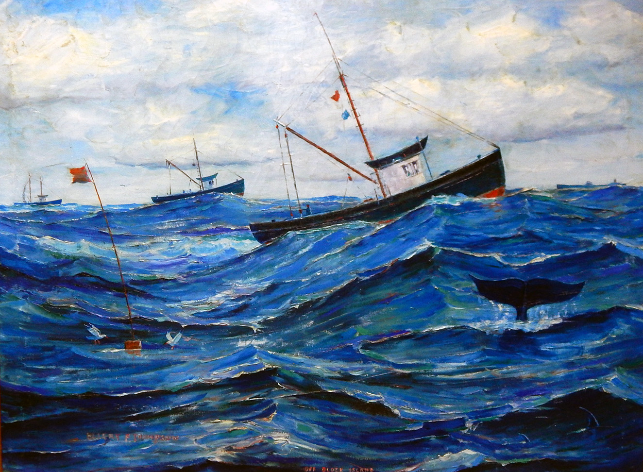 News From the Collections: A Fish Story: New Painting for Mystic Seaport