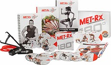 Met-Rx 180 90-Day Fitness Workout Program Kit: 12-Disc DVD Set ...