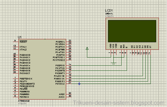 Simulasi mikrokontroller menampilkan teks pada LCD dengan BASCOM-AVR ... Simulasi mikrokontroller menampilkan teks pada LCD dengan BASCOM-AVR ...