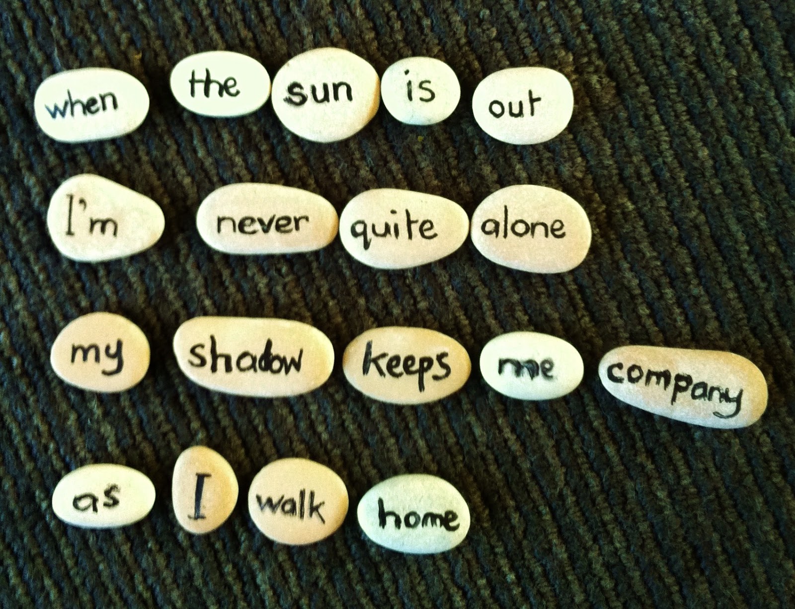 Stone Poetry- Assisting Writers to Build Vocabulary and Text Structure ...
