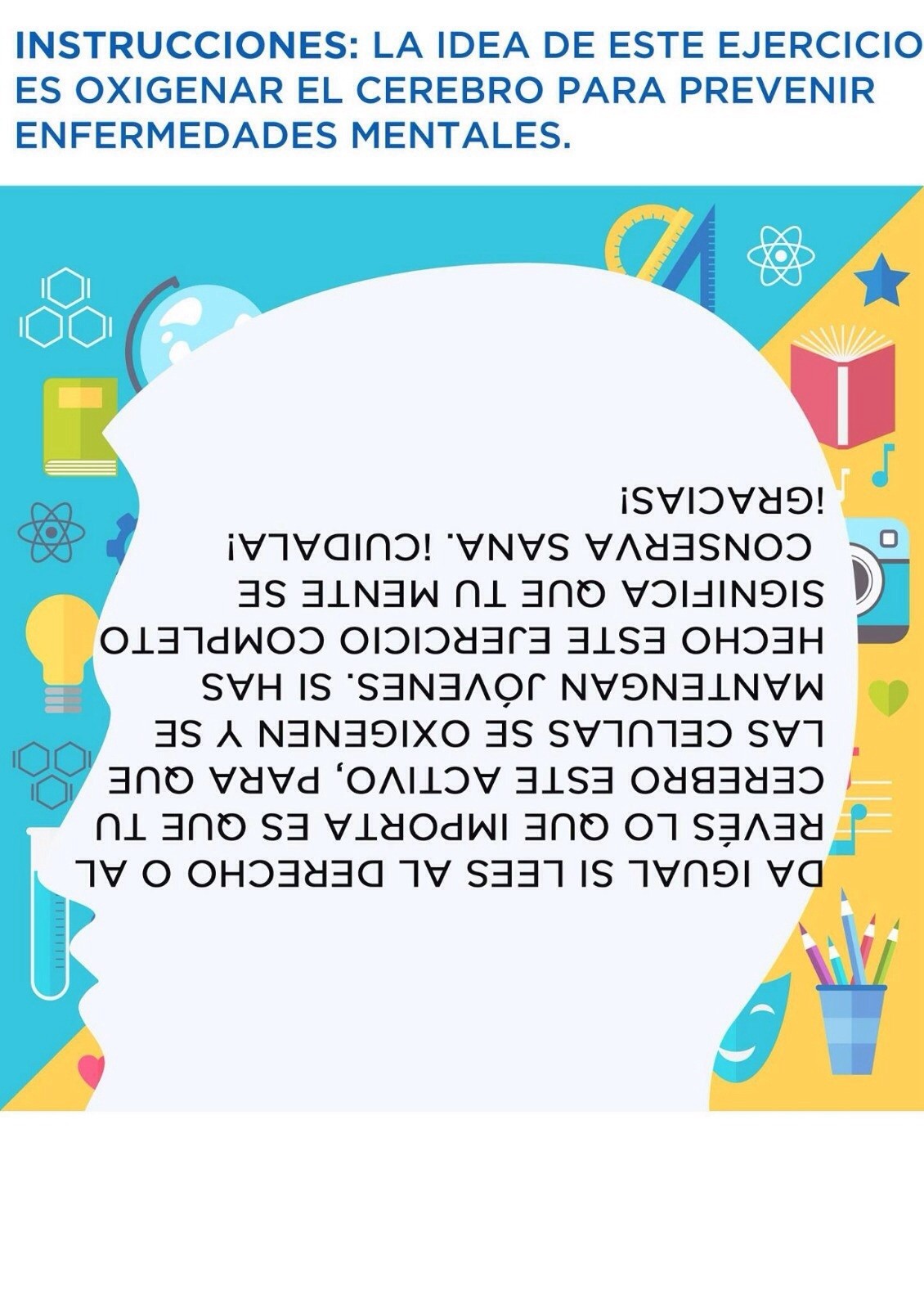 Valle de Buelna: EJERCICIO MENTAL