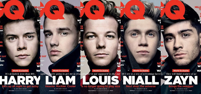 One Direction en portada de GQ Reino Unido Septiembre 2013