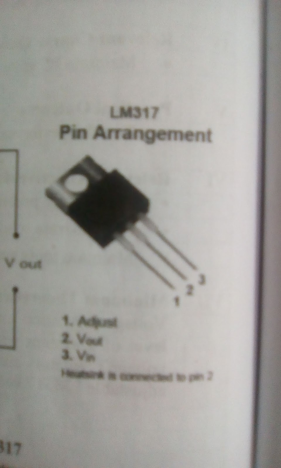 IC LM 317 Voltage regulator
