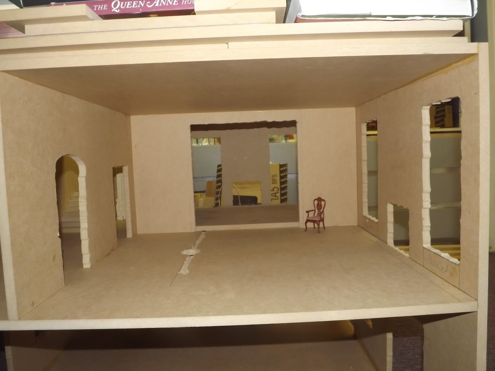 Late Victorian English Manor Dollhouse: 1/12 Miniature from Scratch ...
