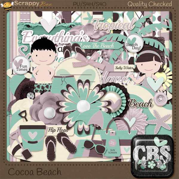 creations by: samantha : New Release: "Cocoa Beach" & Winner.