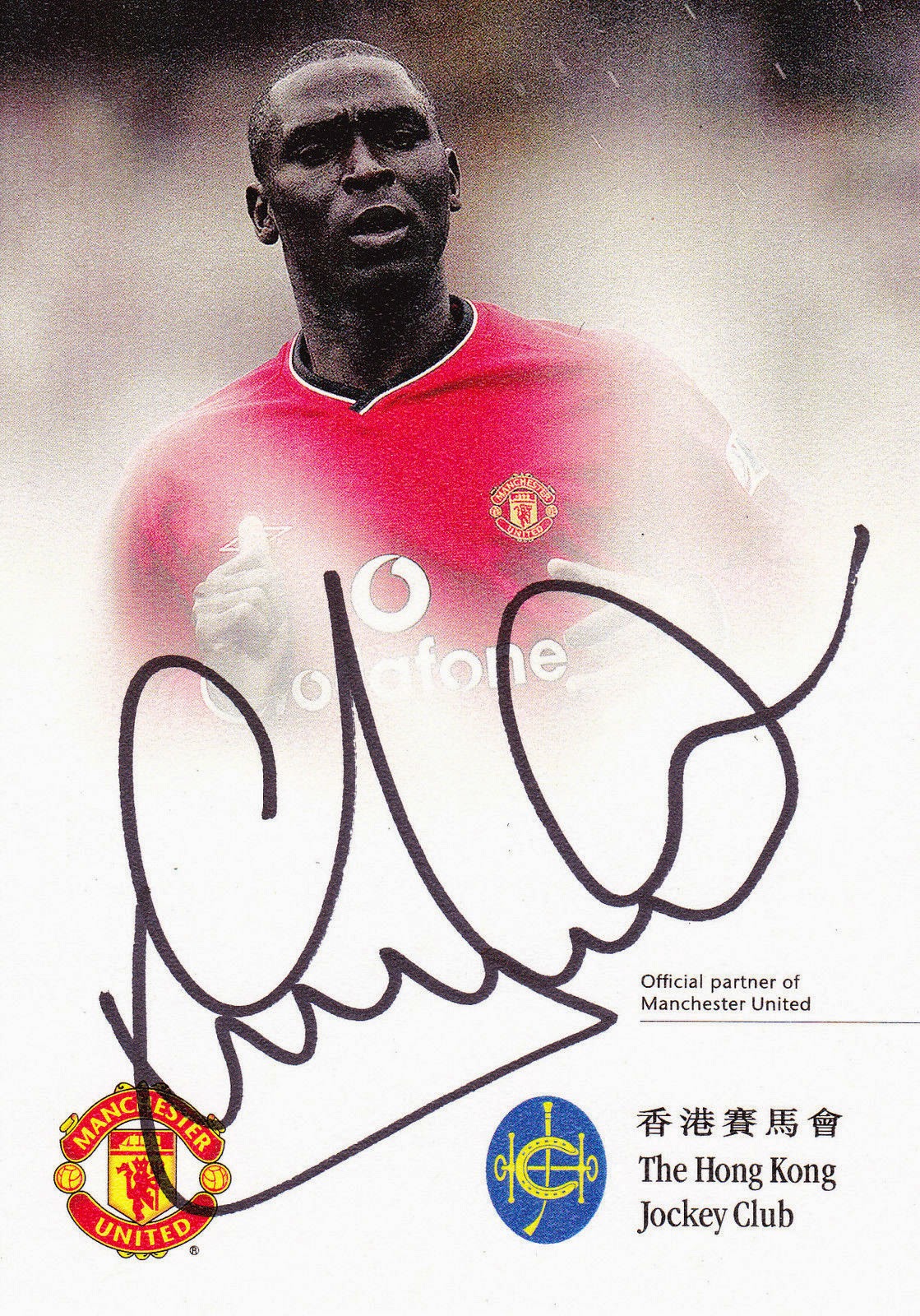 Football Cartophilic Info Exchange: Hong Kong Jockey Club - Andy Cole ...