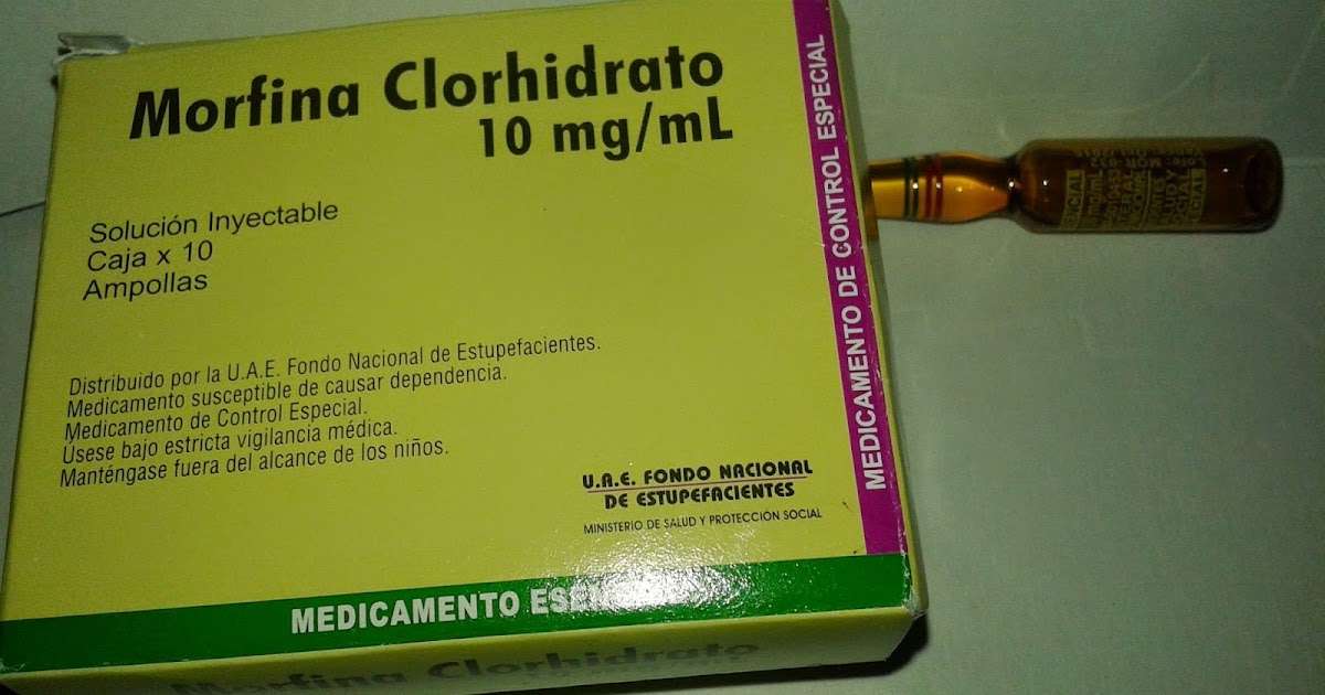 VADEMECUM DEL DOLOR: MORFINA