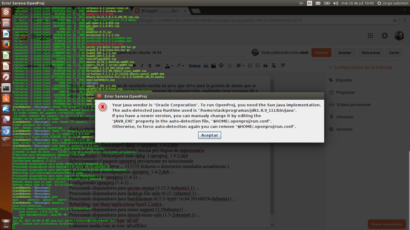 bee free ...use linux: julio 2017