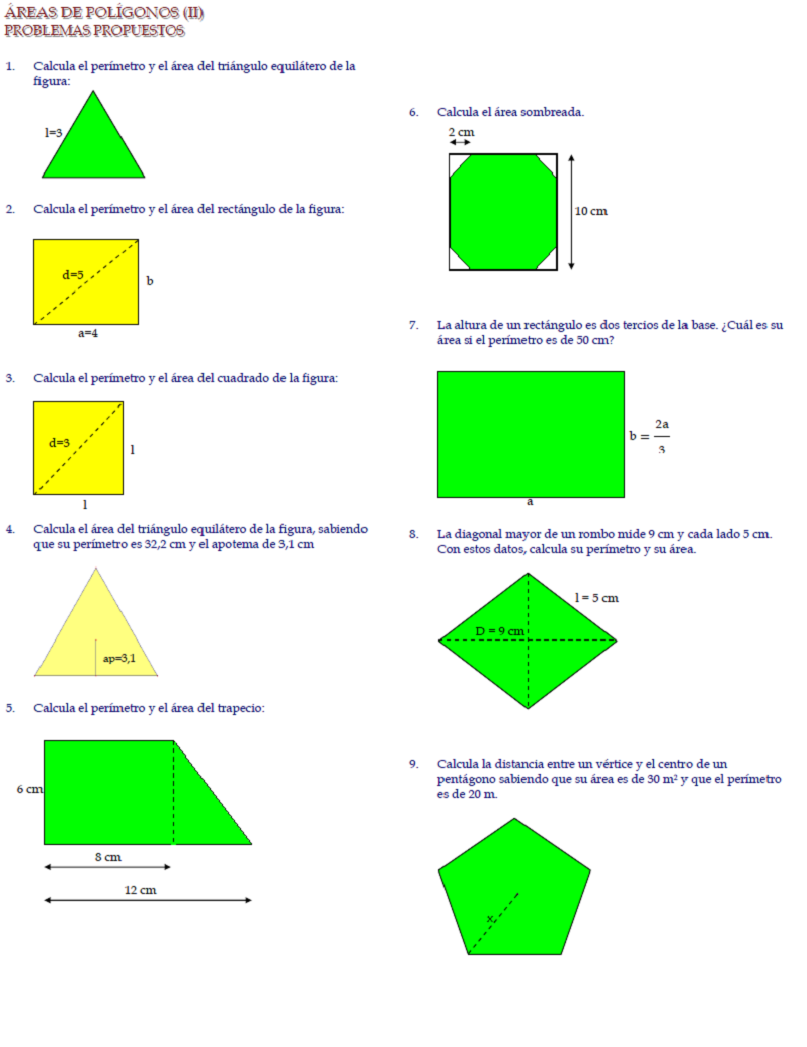 LAS MATEMÁTICAS DE 2º ESO: 2018