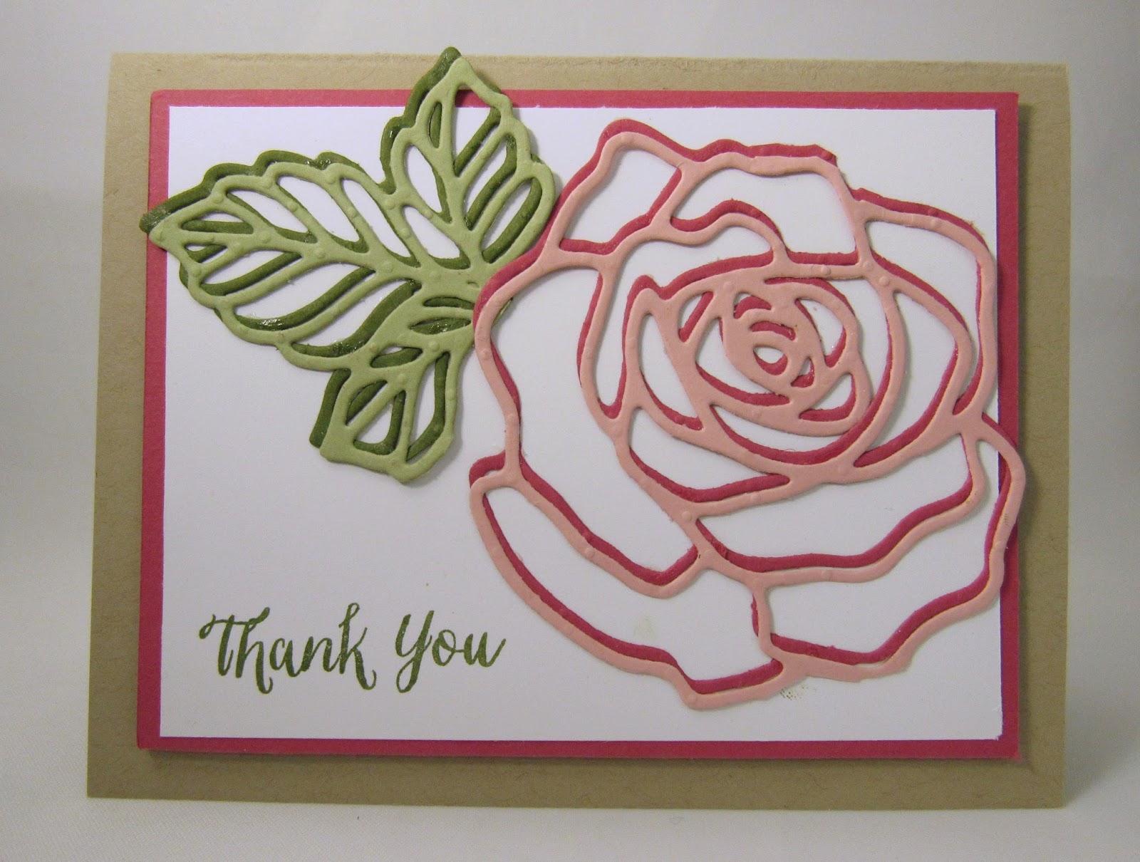 Personally Yours: Rose Garden Thinlit: Blurred Vision Technique