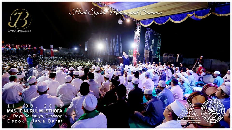 Masjid Nurul Musthofa Haul Syech Samman - Pemuda MAJLIS NURUL MUSTHOFA
