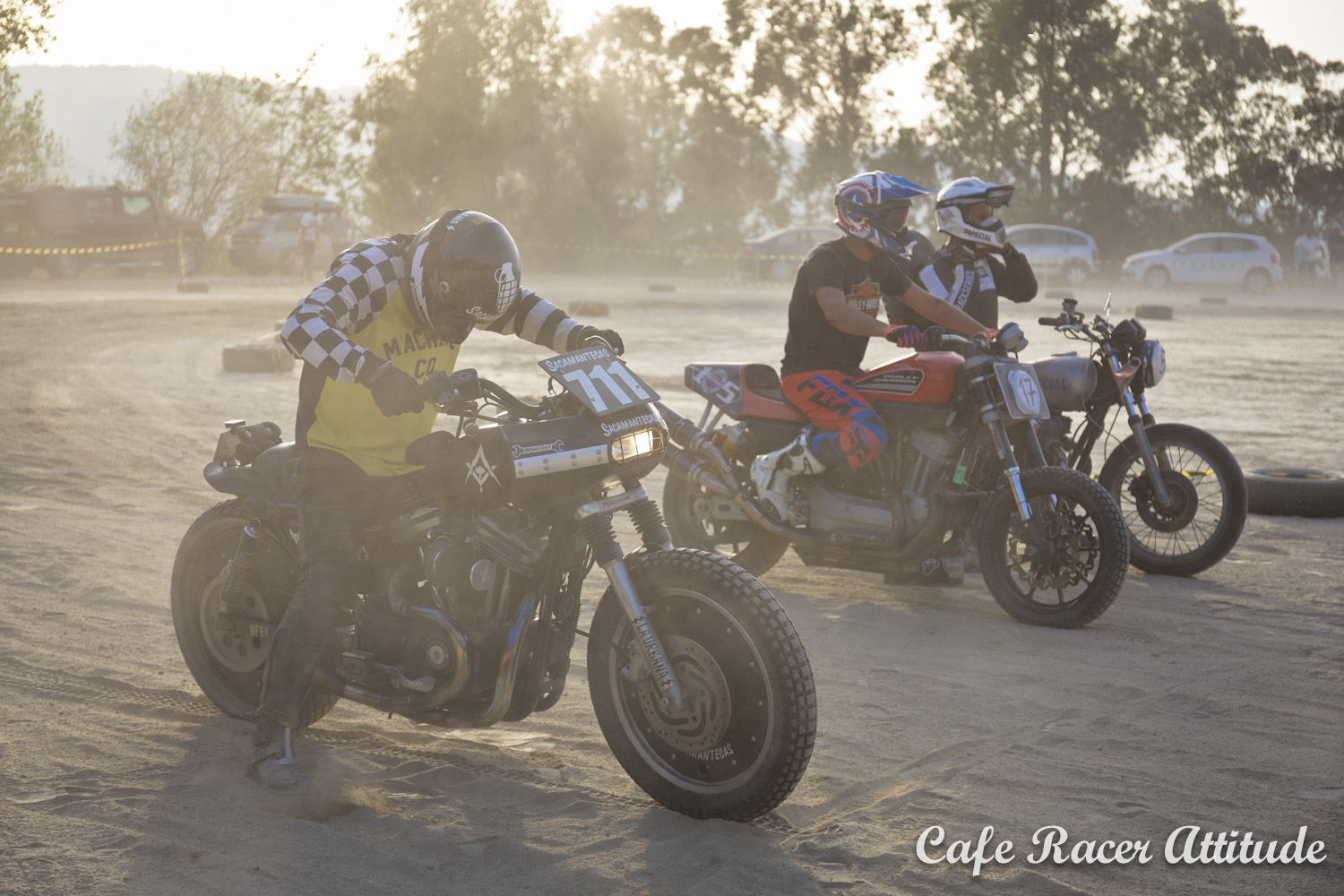 Cafe Racer Attitude: Dirt Track del Rosario (Fotos)