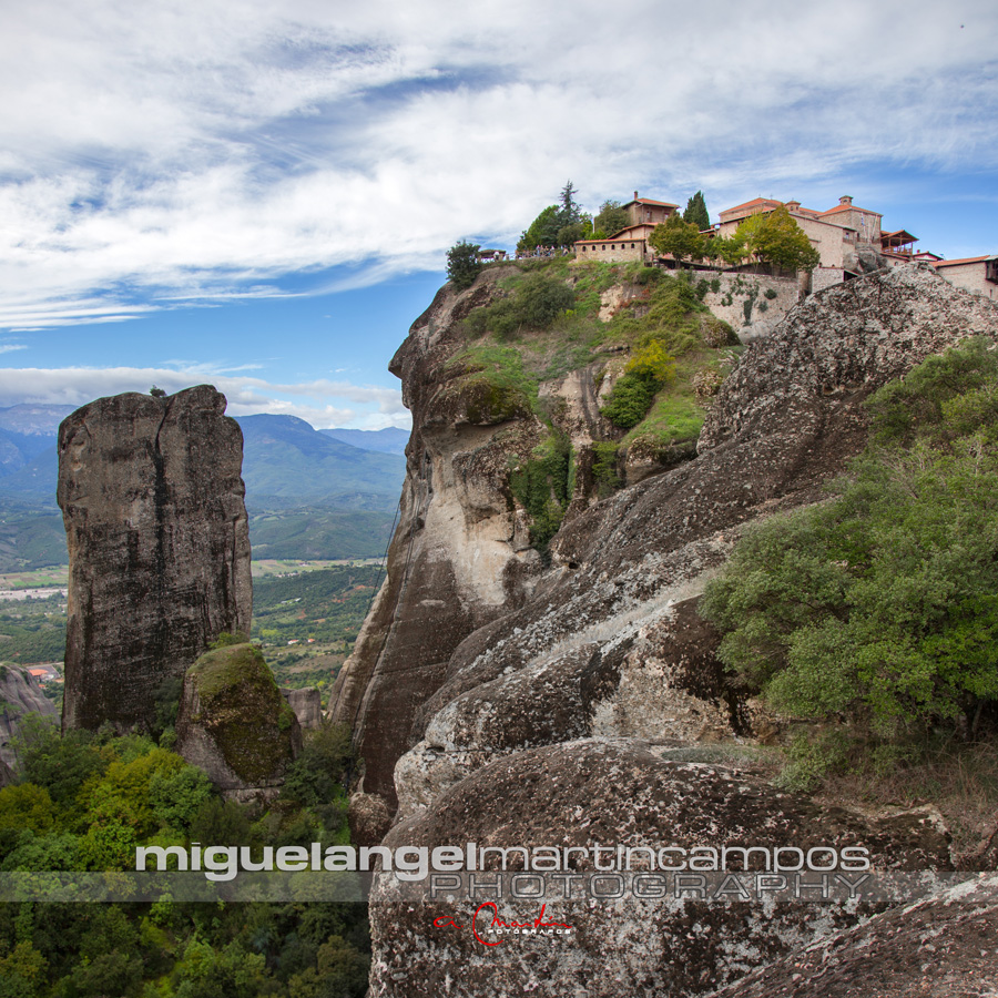 Meteora, Monasterios suspendidos en el aire.