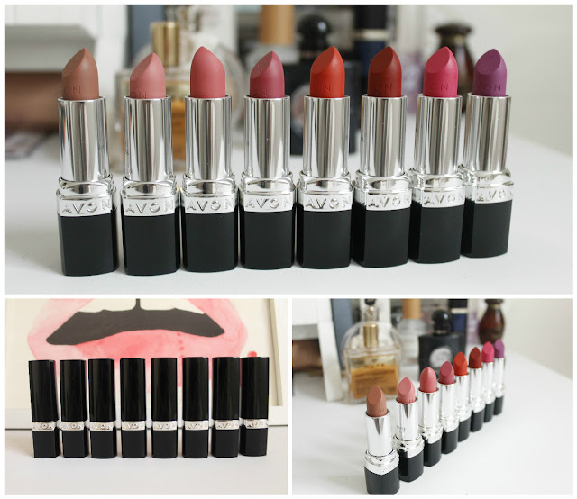 Reseña: Labiales mate de Avon + swatches en labios - . LE PETITE GIRL
