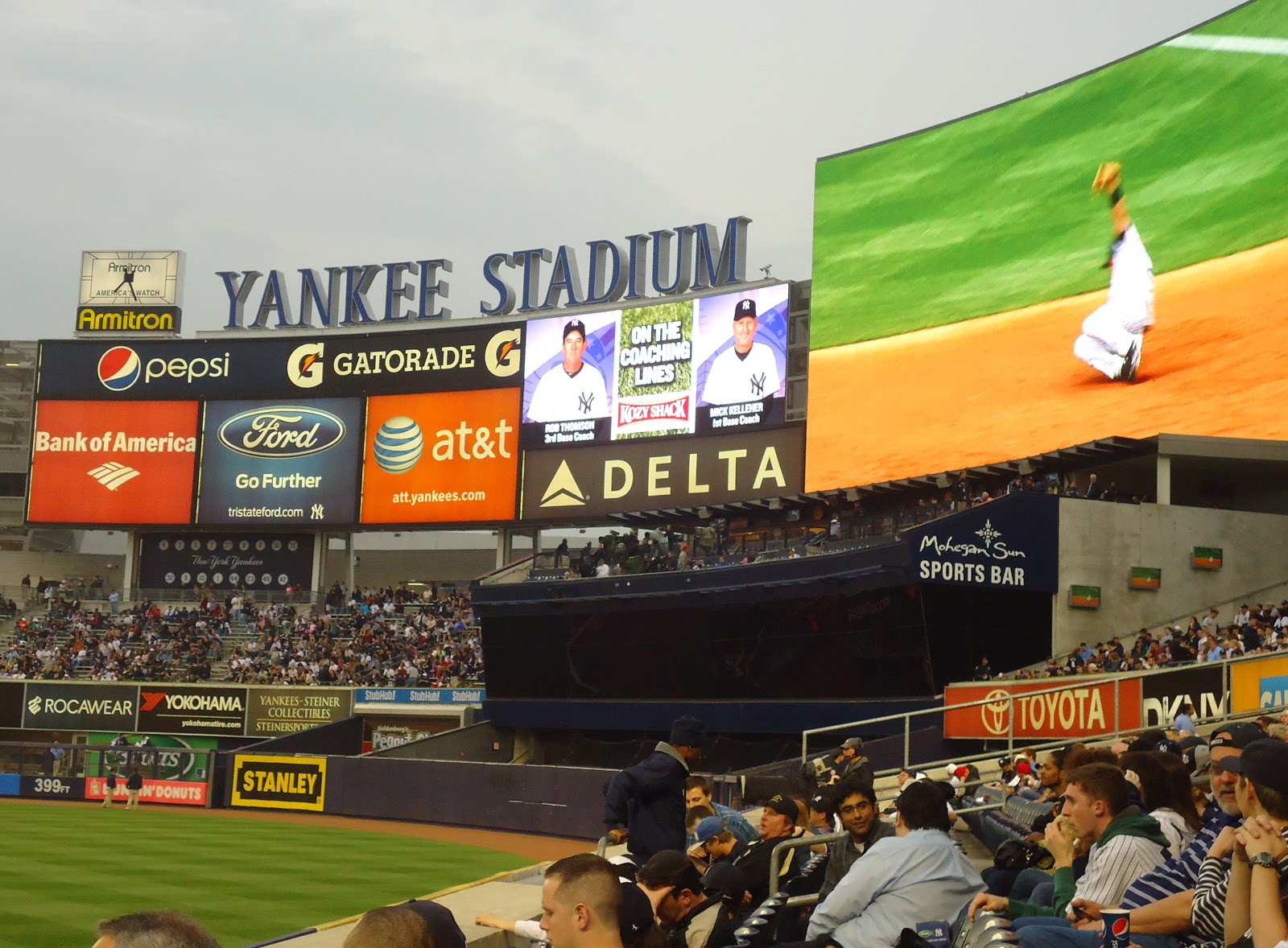 Holly Loves Paul: Go Bronx Bombers - first Yankee Game