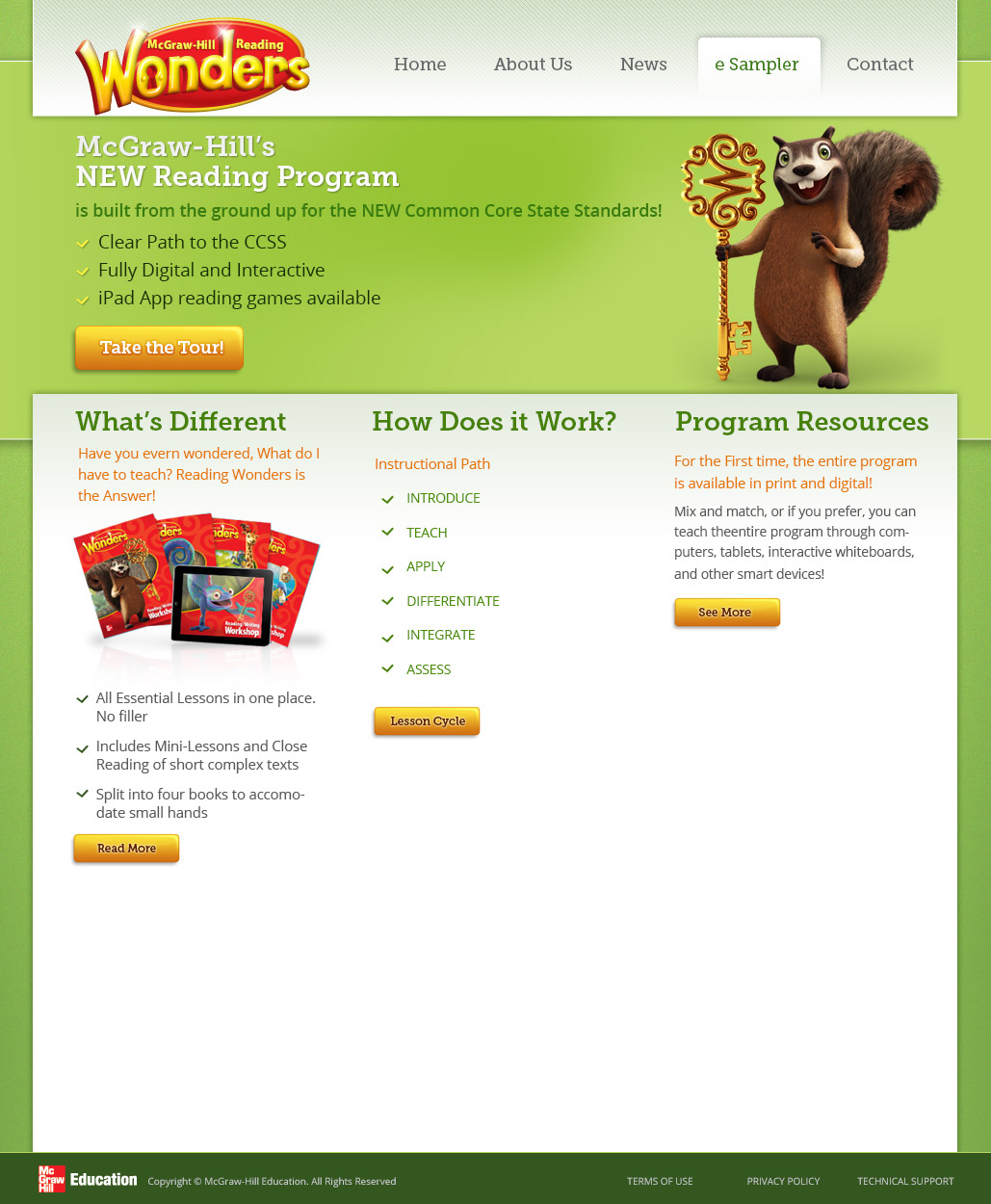 Stephen Conti: McGraw-Hill Adaptive Learning Reading app