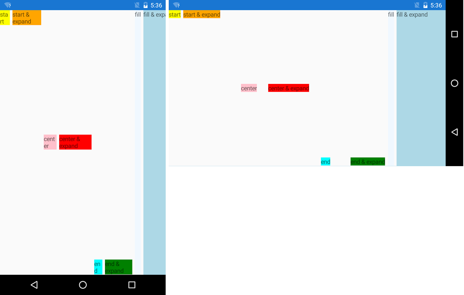Memory dump: Xamarin StackLayout Options