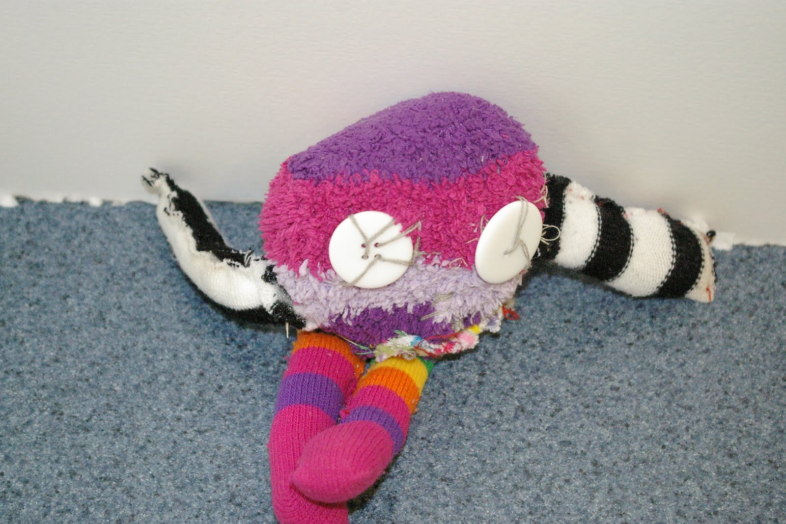 My Messy Art Room: Number. 2 Update on Sock Monsters.