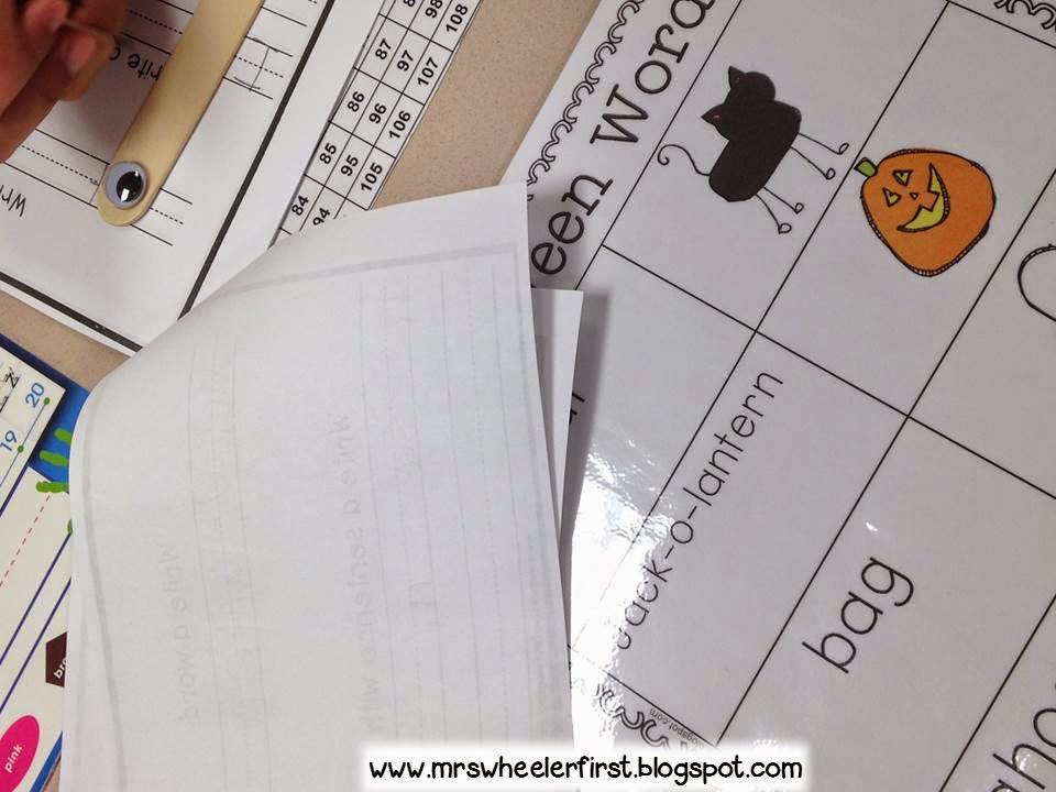 Mrs. Wheeler's First Grade Tidbits: Halloween Goodies