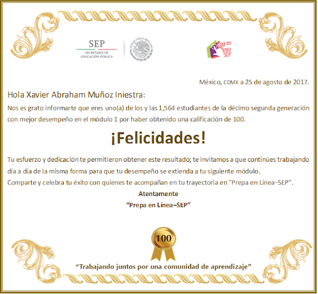 Modulo 1 - Prepa En Linea SEP