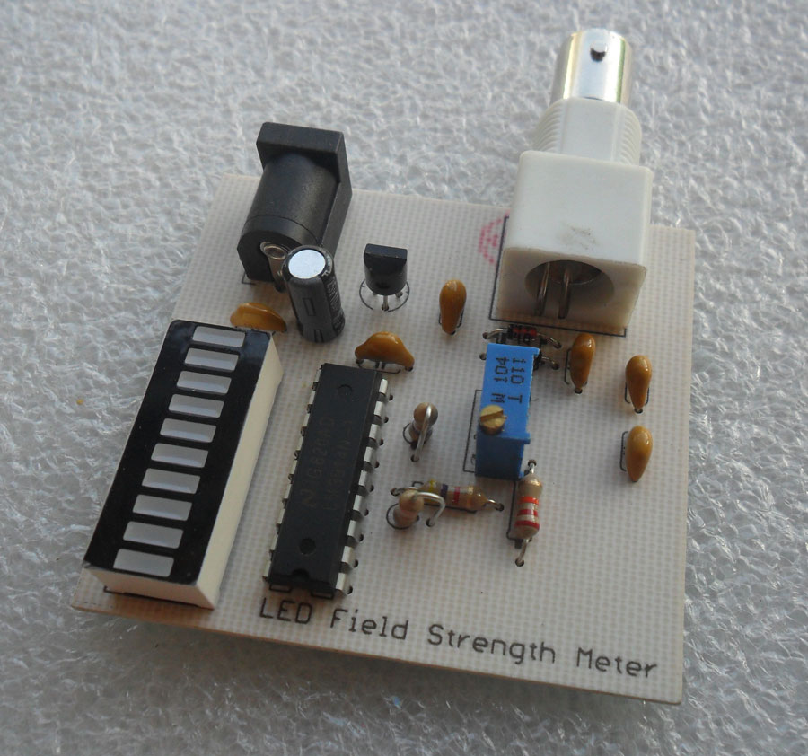 LED Field Strength Meter 1-500 MHz เครื่องมือวัดความเข้มสนาม ...