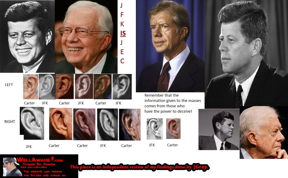 Wirenetology: ... more proof John F. Kennedy is Jimmy Carter EXPOSED!