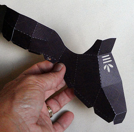 Needles 'n' Knowledge: 3d Cowboy Boot Papercraft Tutorial