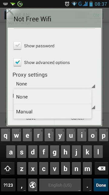 Android - How to change proxy
