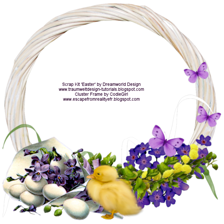 Escape From Reality Blog: FTU 'Easter' Cluster & Cluster Frames