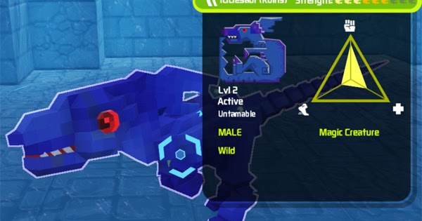 PixARK: Iciclesaur (Ruins)