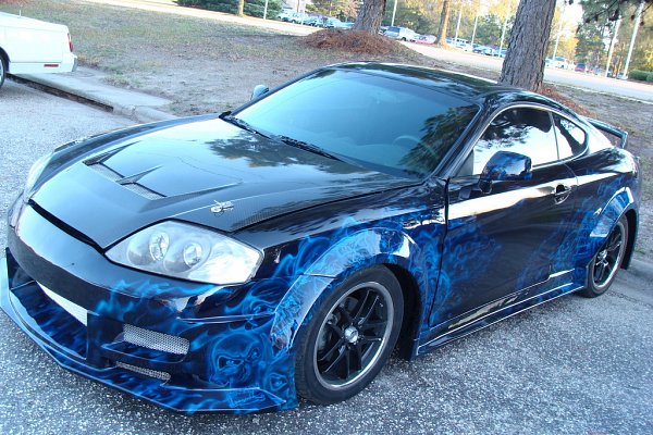 Cars Pictures and Wallpapers: Modified Hyundai Tiburon 2004 - Cars Tuning