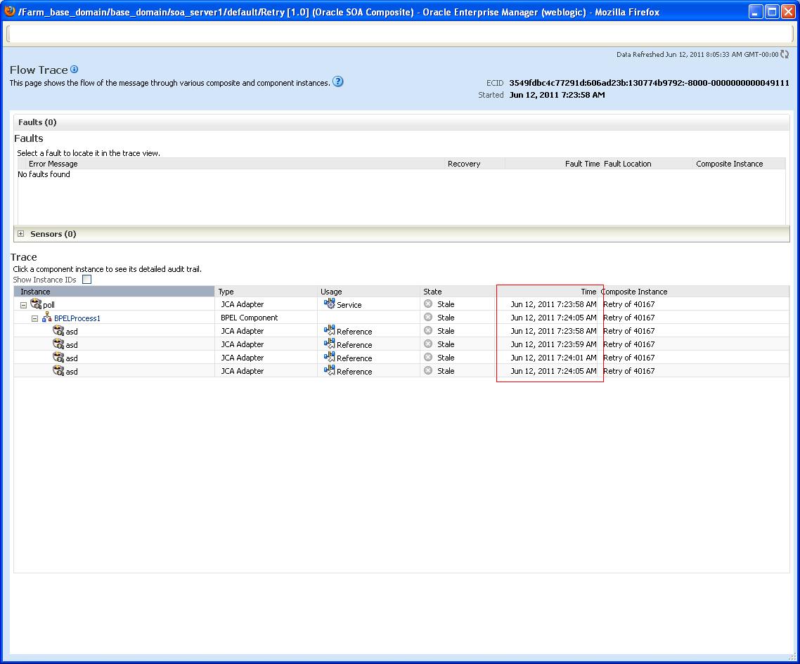 Learning SOA: jca.retry.backoff in SOA Suite 11g