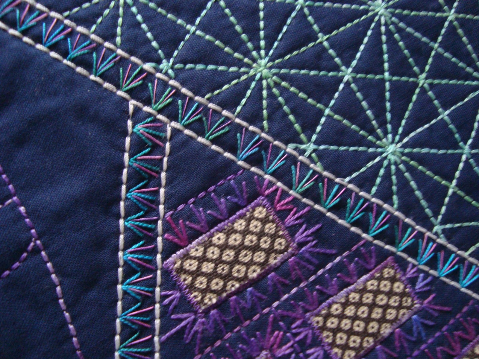 Textile Butterfly: More stitching .....at last!!