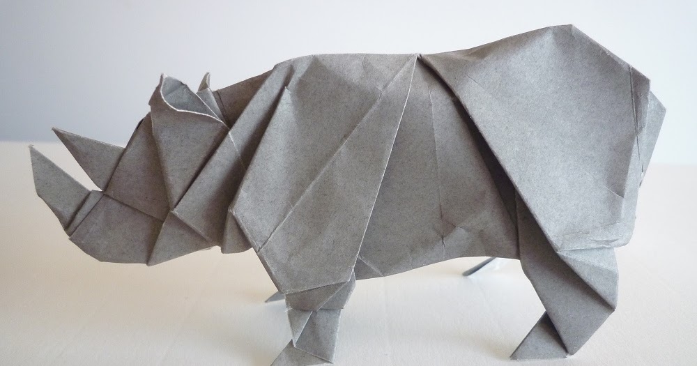 F. ZIEGLER : Origami à Nancy et autres billevesées: Ryo AOKI - Rhinoceros