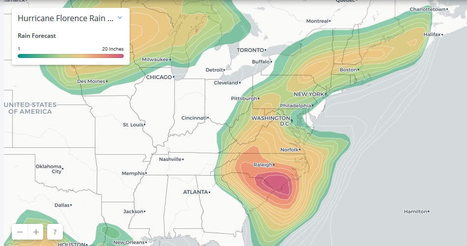 Cartographie numérique: Cartographier la trajectoire des cyclones avec ...