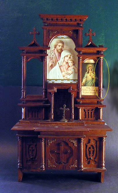 The Spirit's Sword: Home altar: Making a column, part one.