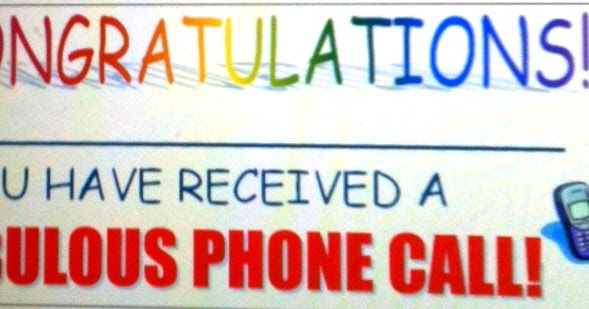 DIARY OF A PUBLIC SCHOOL TEACHER!: Fabulous Phone Call!: Go Ahead, Make ...