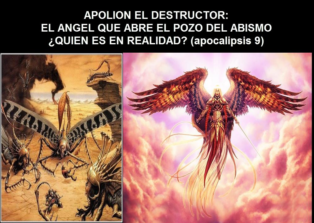 APOCALIPTICO: EL ABADON O APOLION ES EL ANGEL DEL ABISMO